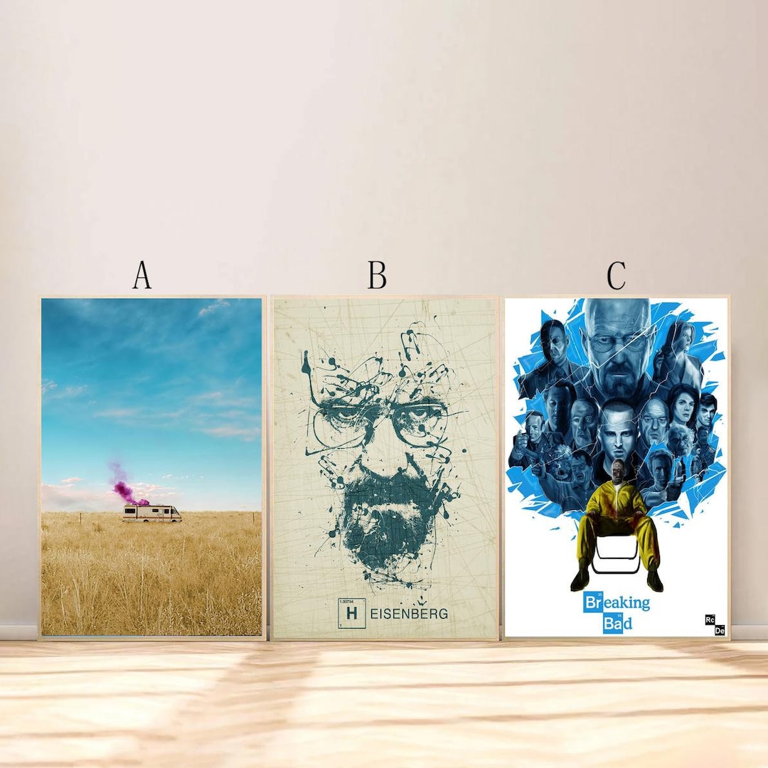 Breaking Bad Movie Poster for Living Room Bedroom Decor (frame is Not ...