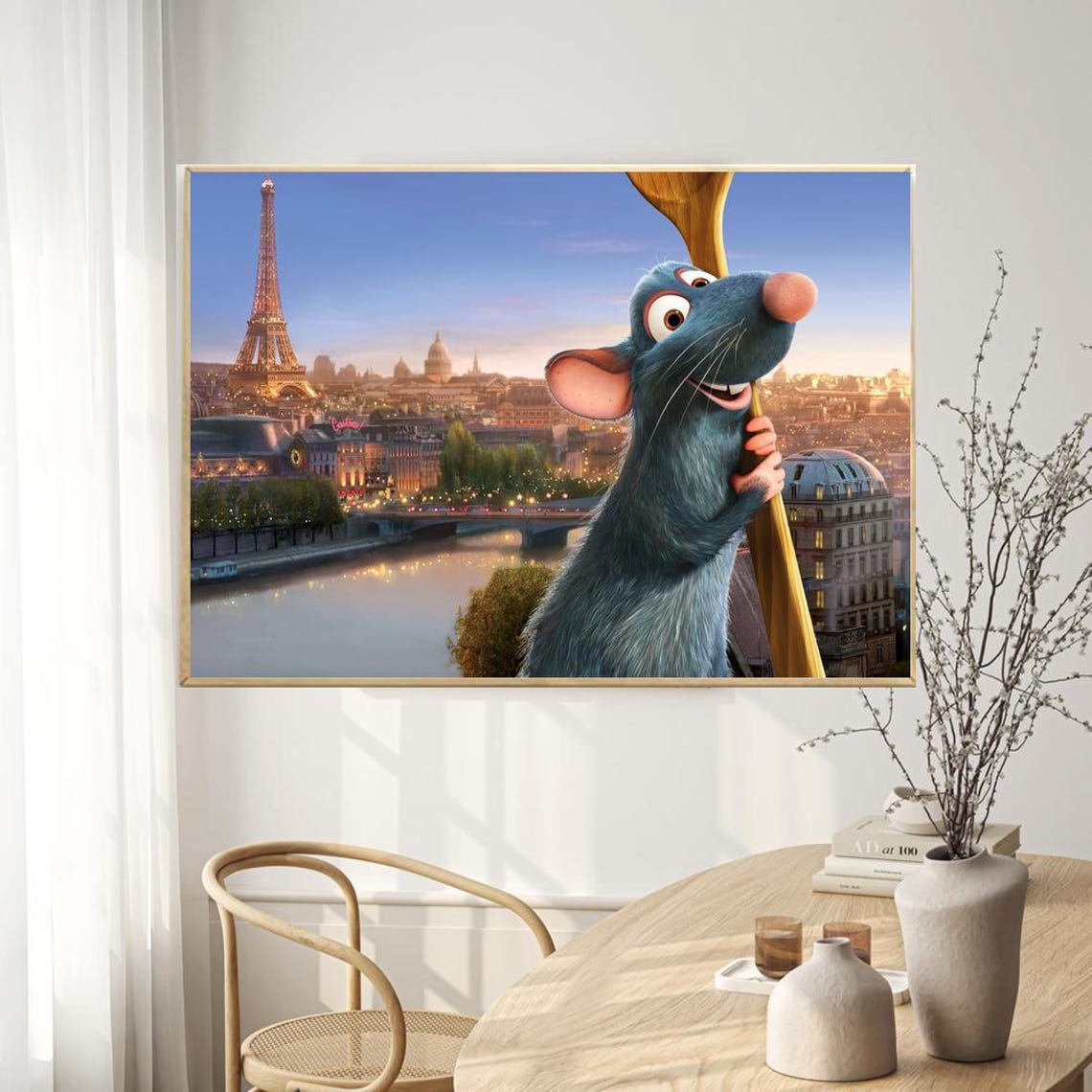 Ratatouille Movie Poster for Living Room Bedroom Decor (frame is Not ...