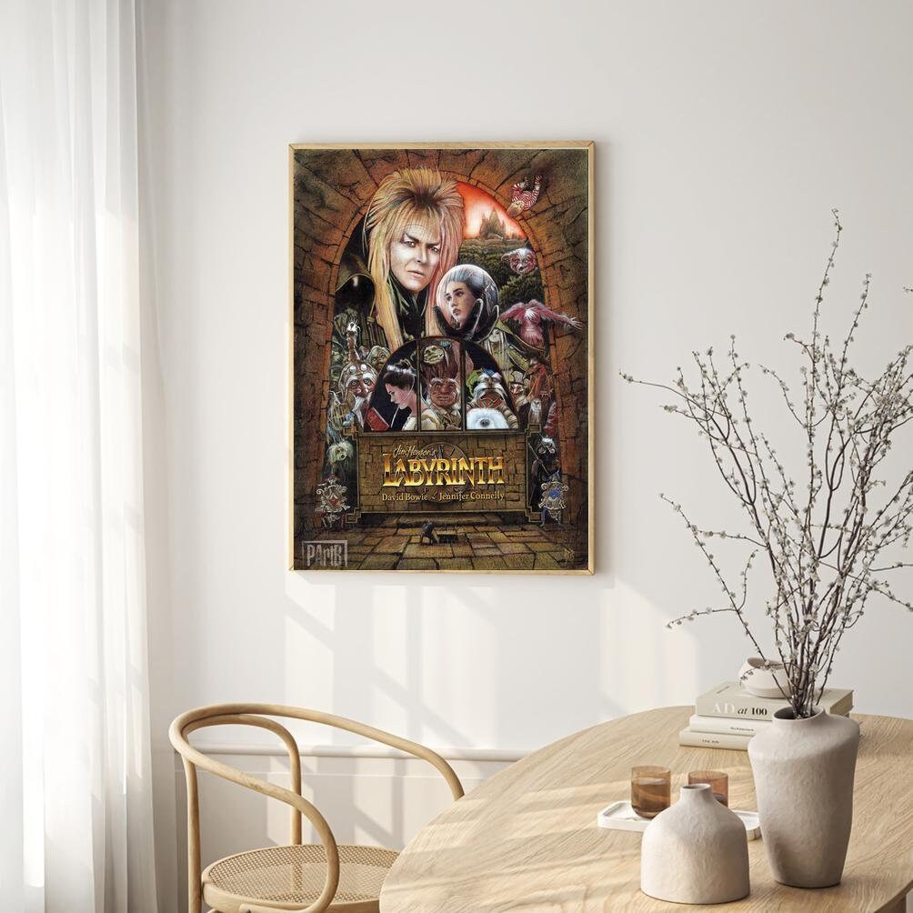 Labyrinth Movie Poster for Living Room Bedroom Decor (frame is Not ...
