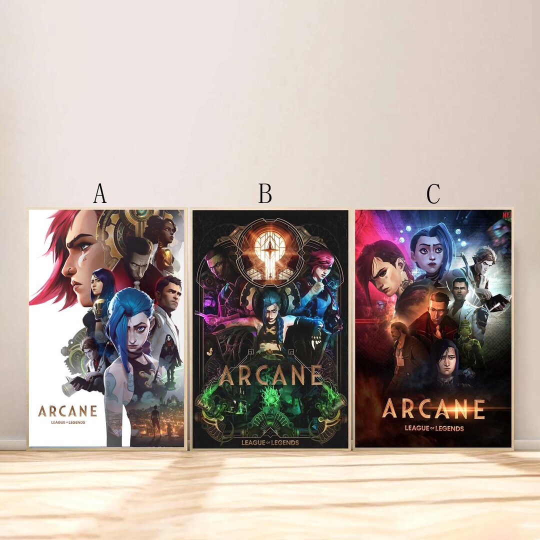 Arcane Movie Poster for Living Room Bedroom Decor frame is Not Included ...