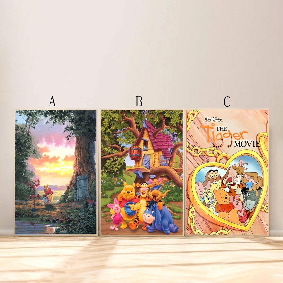 The Tigger Movie Poster for Living Room Bedroom Decor (frame is Not ...