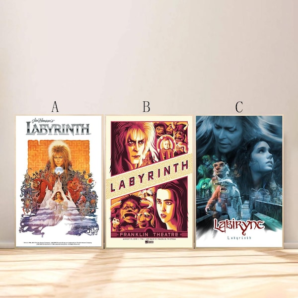 Labyrinth Poster - Etsy UK