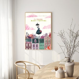 Mary Poppins Movie Poster for Living Room Bedroom Decor (frame is Not ...