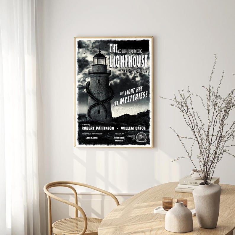 The Lighthouse Movie Poster for Living Room Bedroom Decor (frame is Not ...
