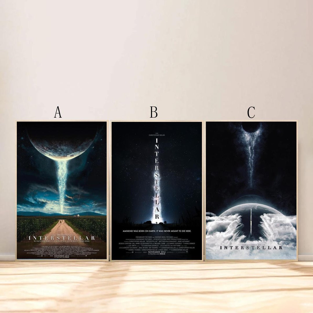 Interstellar Movie Poster for Living Room Bedroom Decor (frame is Not ...