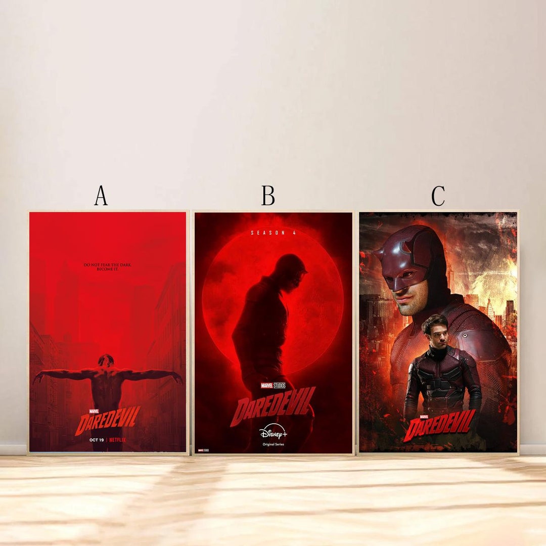 Daredevil Movie Poster for Living Room Bedroom Decor (frame is Not ...