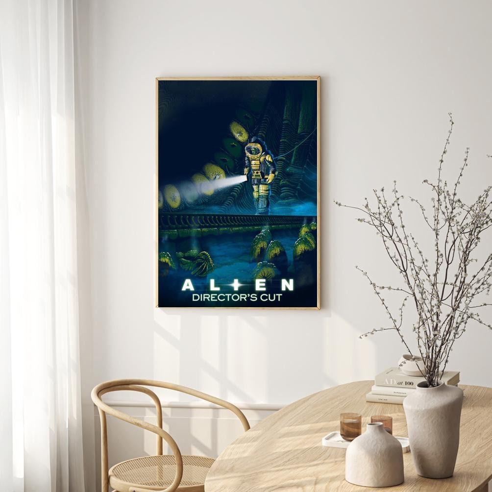 Alien Movie Poster for Living Room Bedroom Decor (frame is Not Included ...