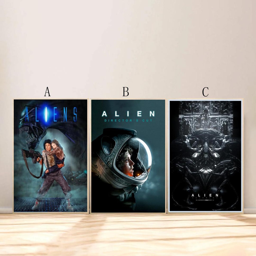 Alien Movie Poster for Living Room Bedroom Decor (frame is Not Included ...