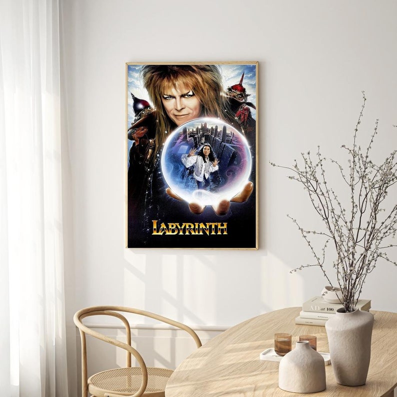 Labyrinth Movie Poster for Living Room Bedroom Decor (frame is Not ...