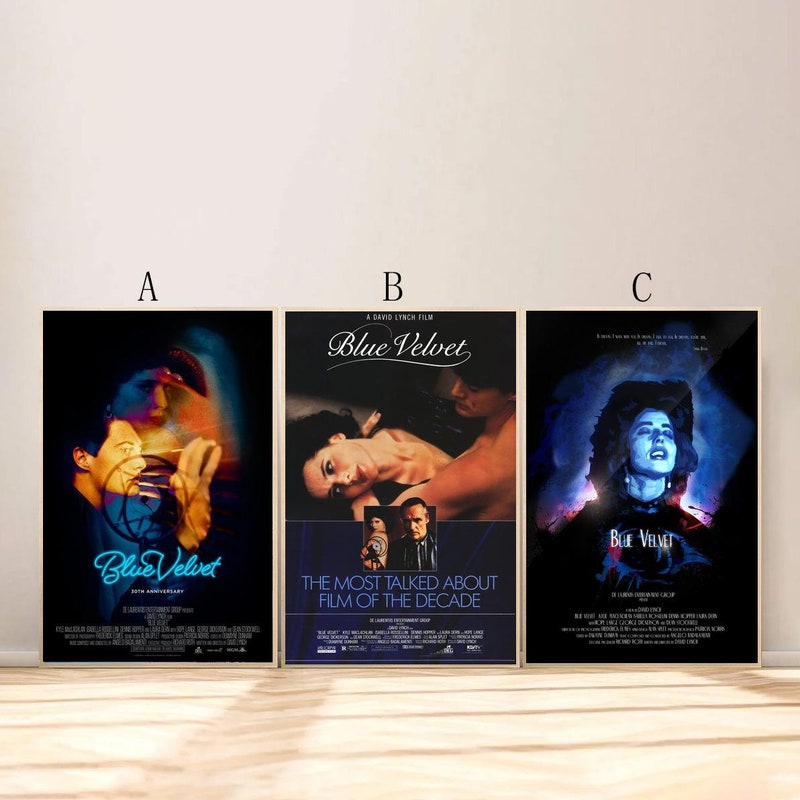 Blue Velvet Poster - Etsy