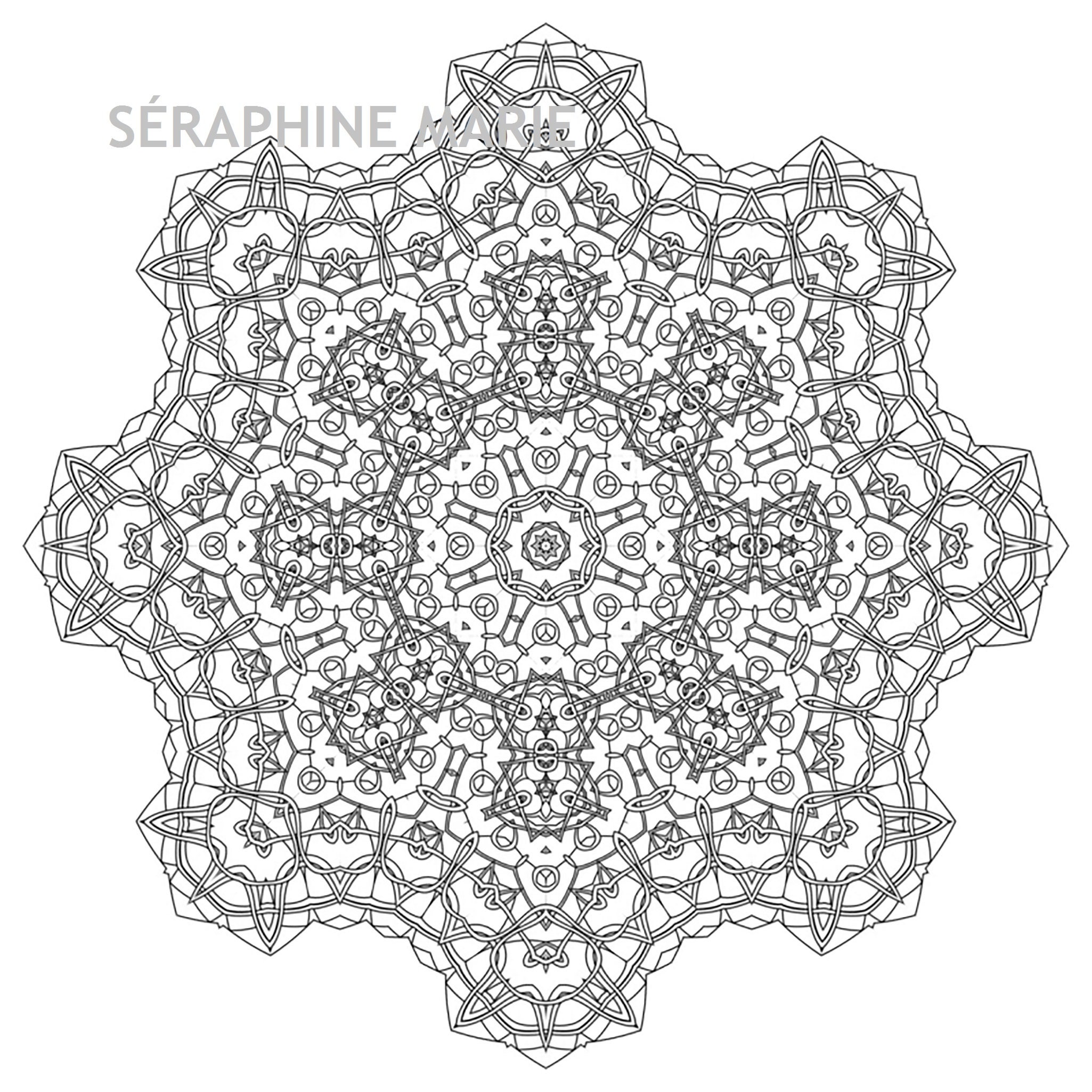 5 Very Intricate Colouring Patterns - Etsy