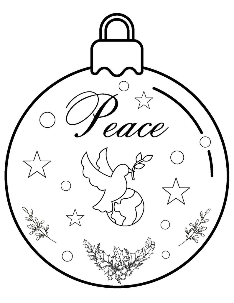 Advent Christmas Coloring Pages Printables - Christmas Decorations ...