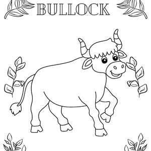 111 Printables - Animals in the Bible, Coloring Pages for Kids, Large ...