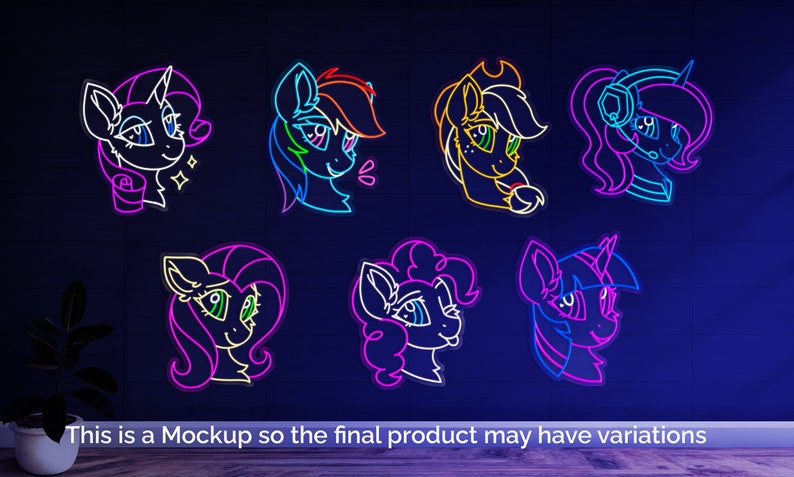 MLP Neon Signs - Etsy
