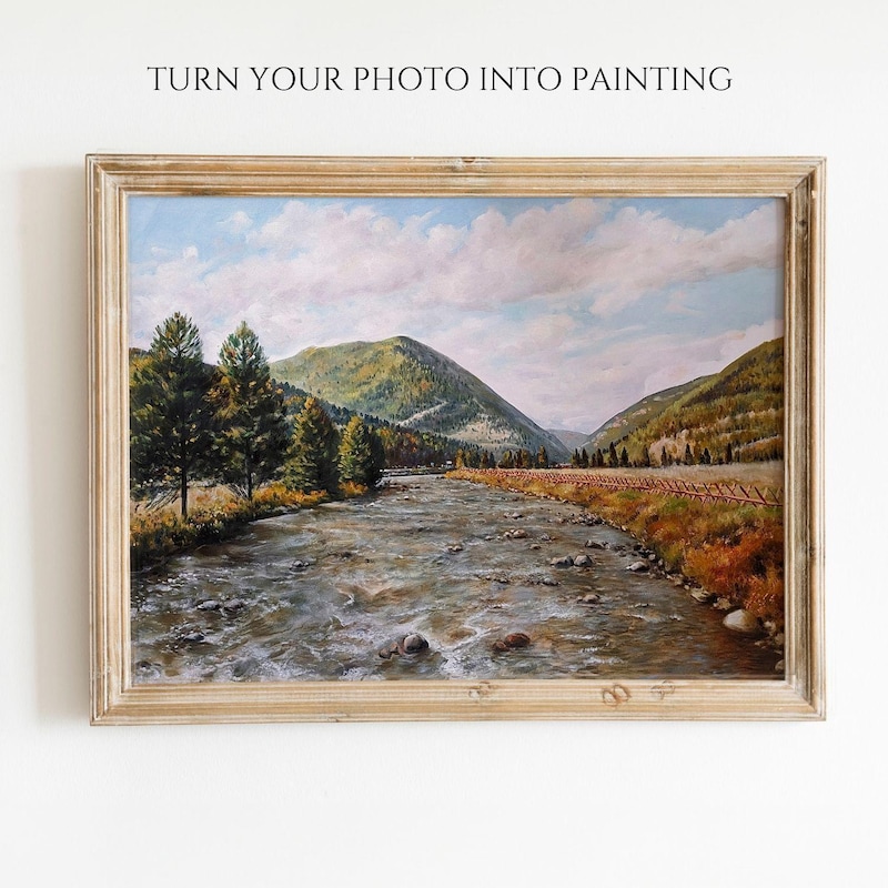 Painting Oil Handmade - Etsy