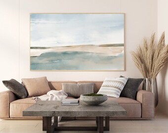 Large Abstract Neutral Wall Art - Etsy