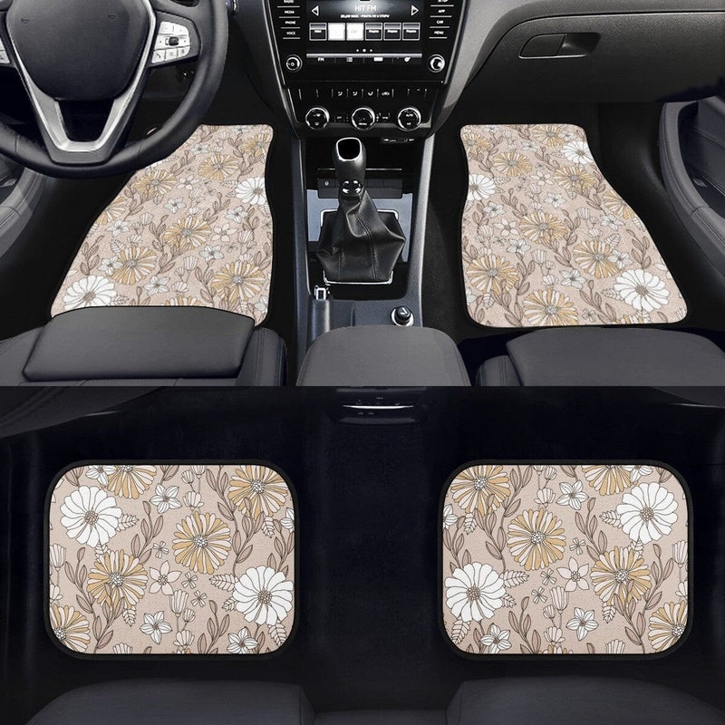 Floral Car Mats - Etsy