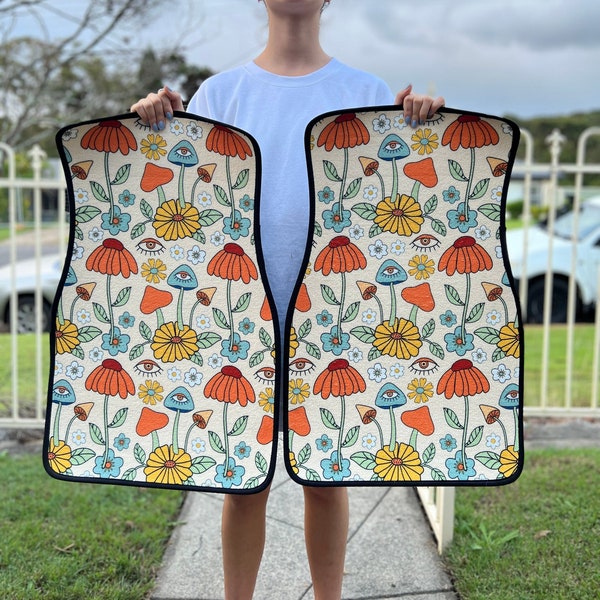 Mushroom Car Floor Mats - Etsy
