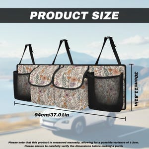 Car Trunk Organizer, Car Trunk Accessories, Trunk Storage, Travel ...