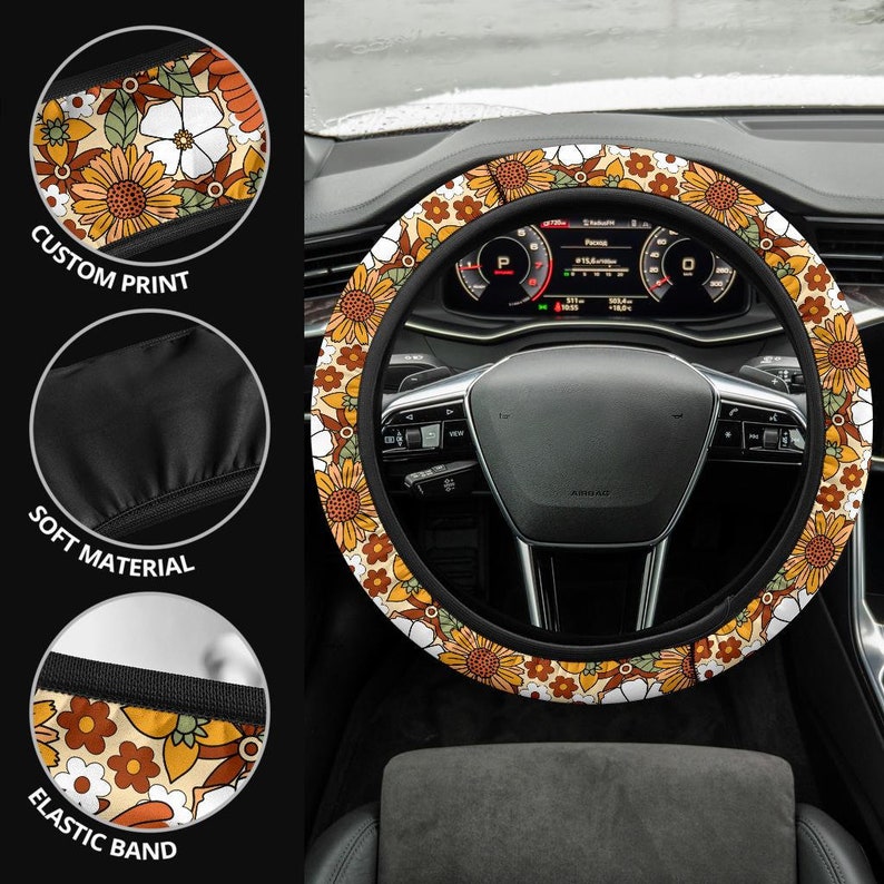 Steering Wheel Cover Steering Wheel Cover for Women Car | Etsy
