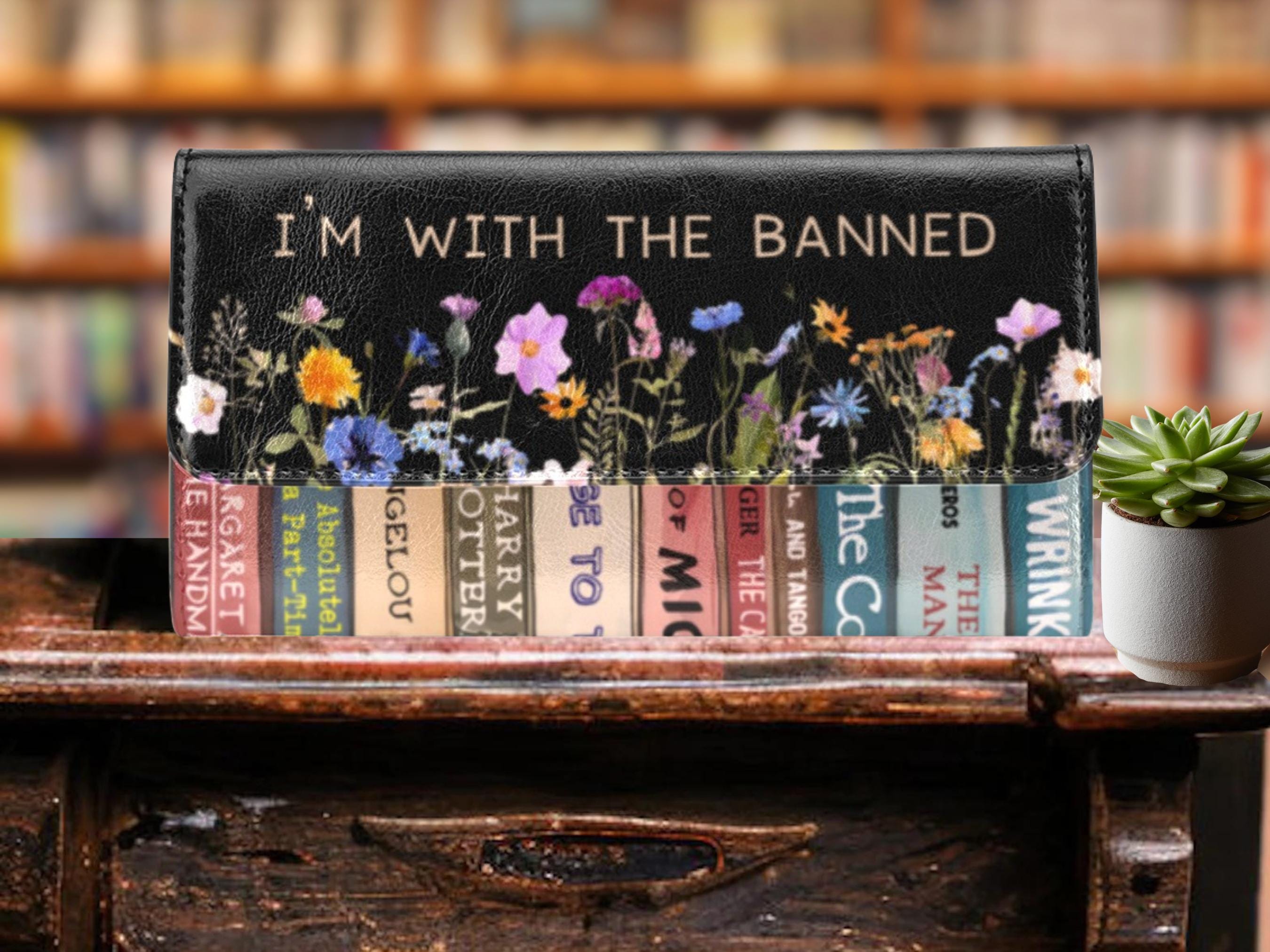 Banned Books Purse, I'm With the Banned Book Bag, Bookcore Satchel Bag ...