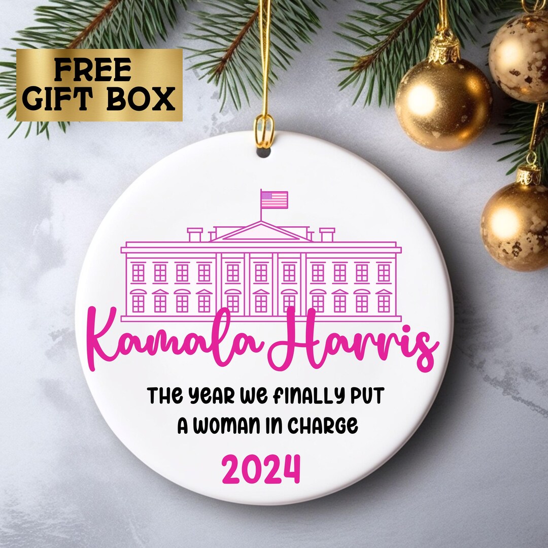 Kamala Harris Christmas Ornament, Kamala Harris Election Gifts ...