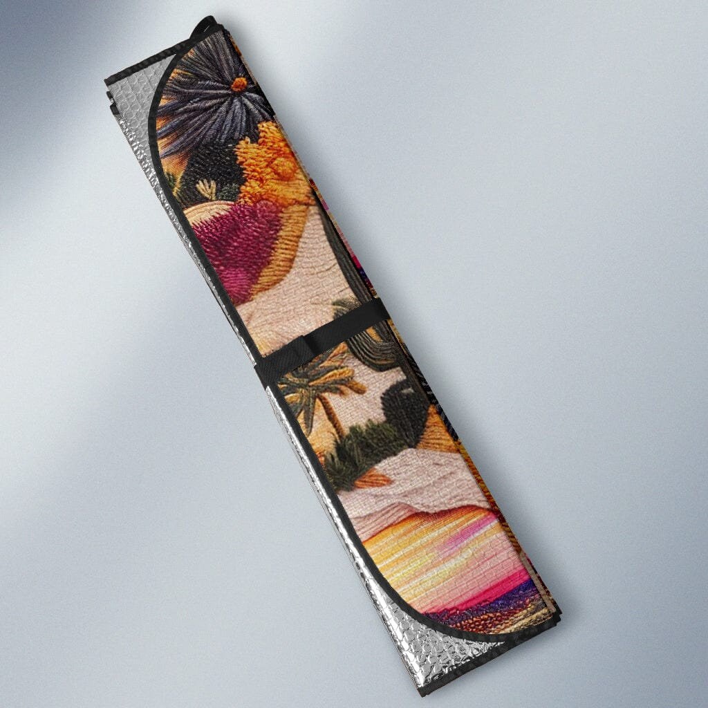 Desert Car Sun Shade, Windshield Sun Shade, Sun Shade Panel, Sun Shade ...