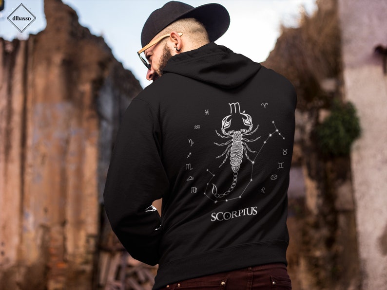 Scorpio Hoodie, Scorpio Gifts, Scorpio Birthday, Scorpio Zodiac Gifts ...