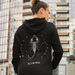 Scorpio Hoodie, Scorpio Gifts, Scorpio Birthday, Scorpio Zodiac Gifts ...