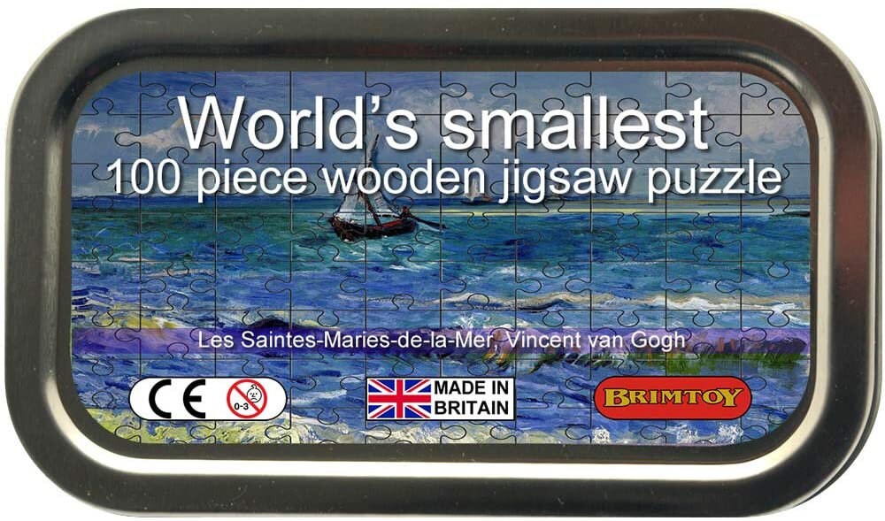 World's Smallest Wooden Jigsaw Puzzle, Van Gogh - Etsy UK