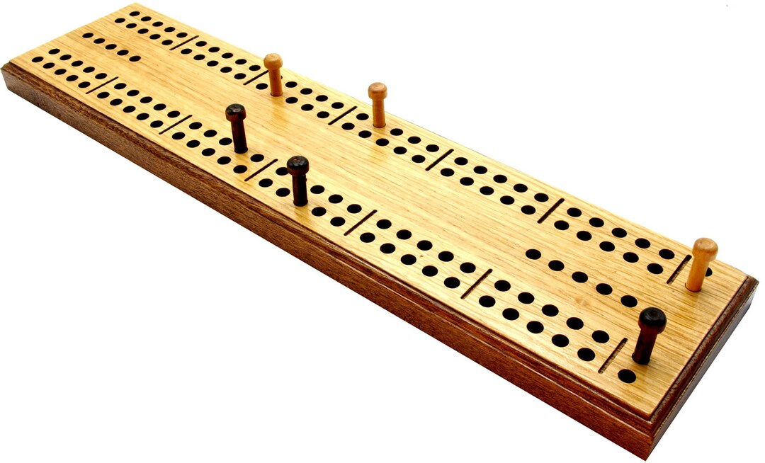 Low Vision, Tactile Wooden Cribbage Board - New Design - Etsy UK