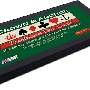 Crown and Anchor - Traditional Dice Game - Etsy