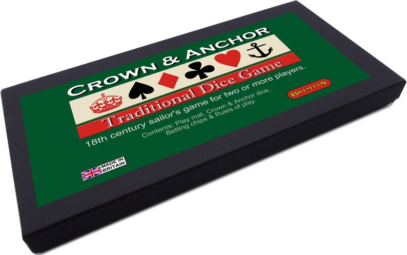Crown and Anchor Traditional Dice Game - Etsy UK