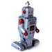 Blue Radar Robot Tin Toy - Etsy UK