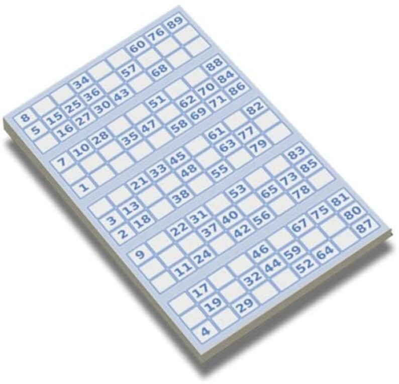 Brimtoy Bingo / Lotto Travel Version - Etsy UK