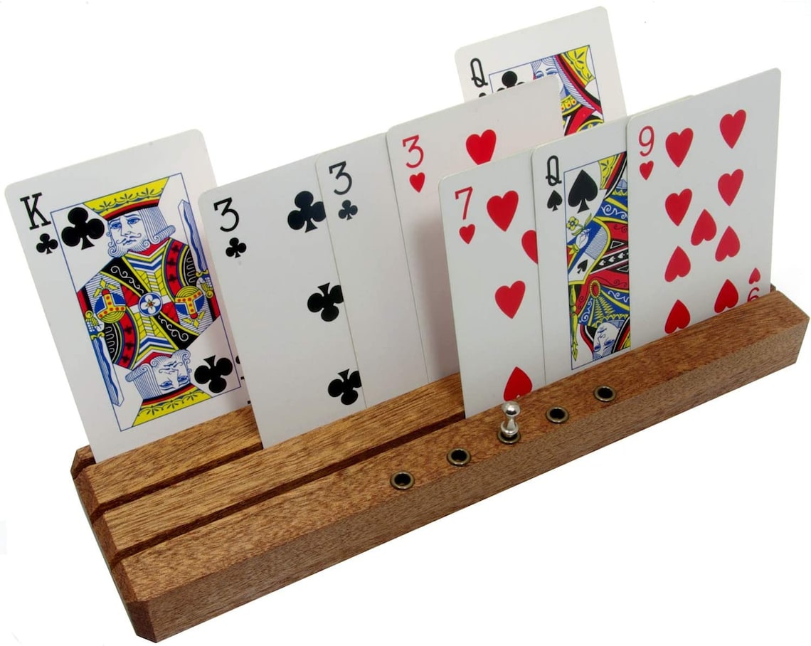 Brimtoy Deluxe Playing Card Racks / Holders With Scoring Pegs - Etsy ...