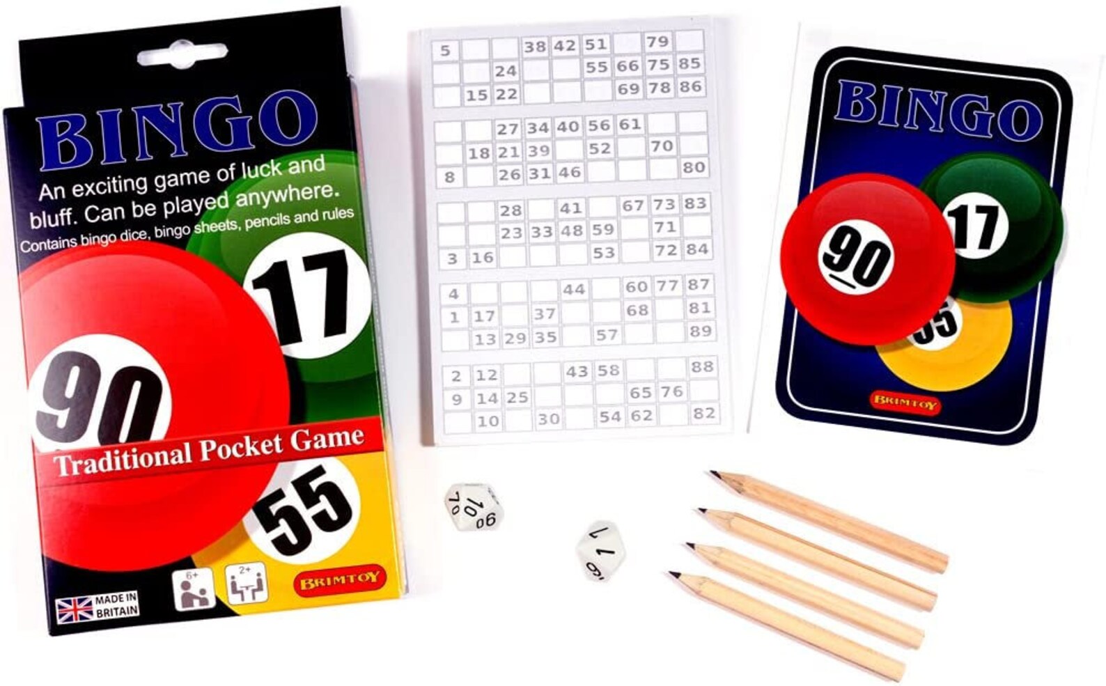 Brimtoy Bingo / Lotto Travel Version - Etsy UK