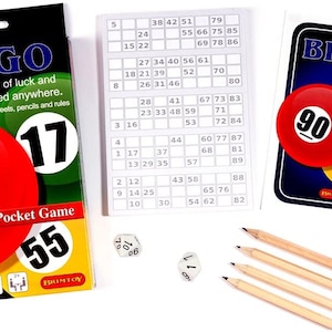 Brimtoy Bingo / Lotto - Travel Version - Etsy UK