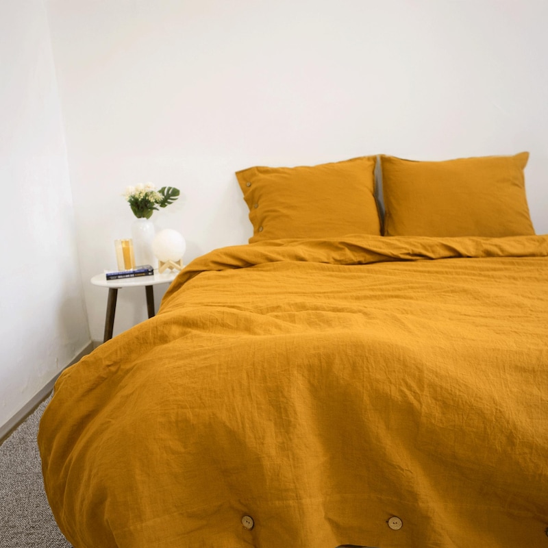 Mustard Bedding - Etsy