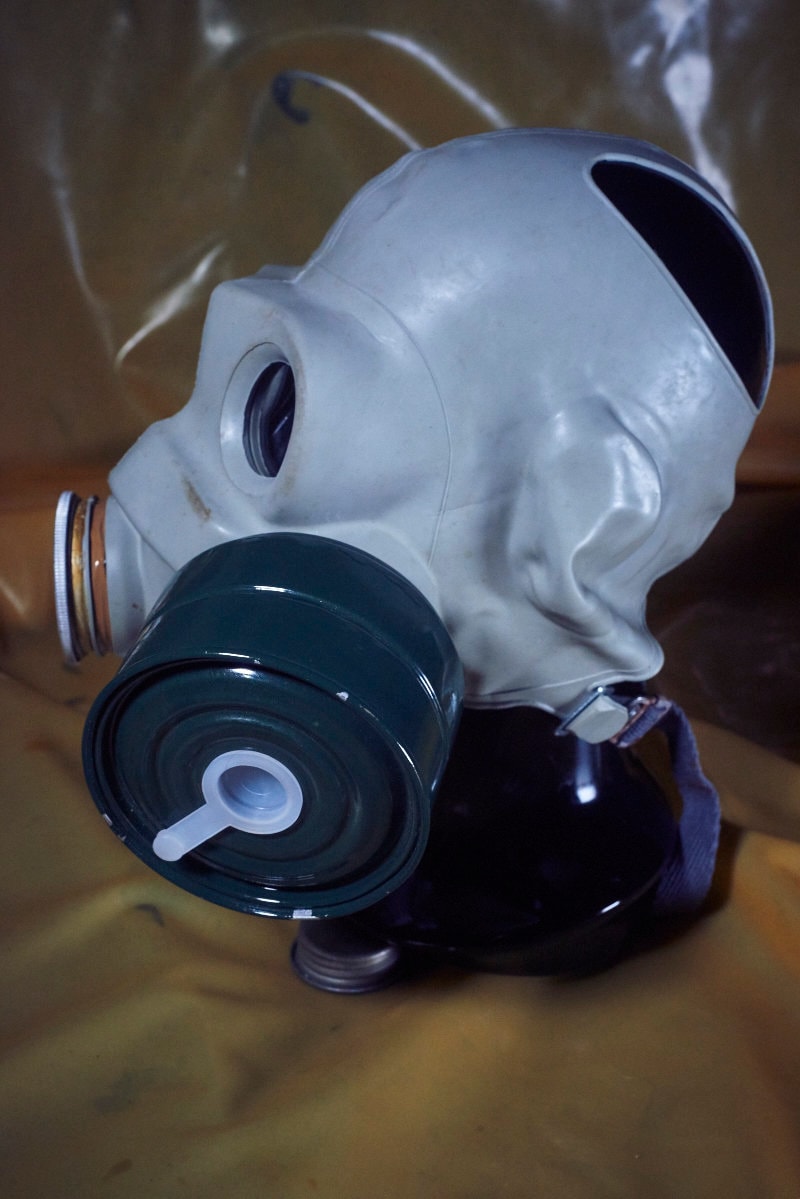 Vintage Hungarian M70 Gas Mask 40mm Filter Included. | Etsy