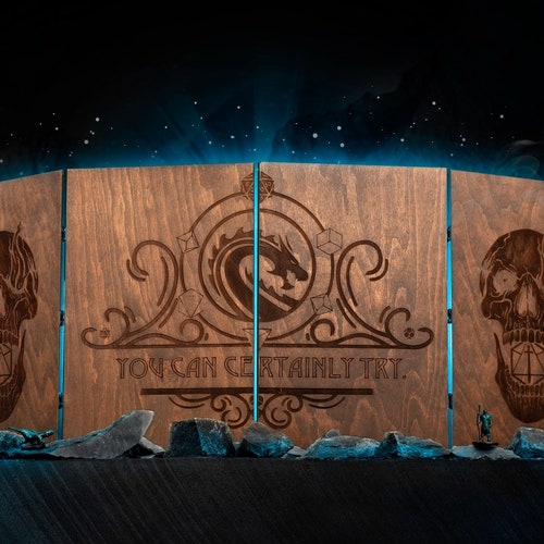 Dungeon and Dragons Screendungeon Master Screen Wooddm - Etsy