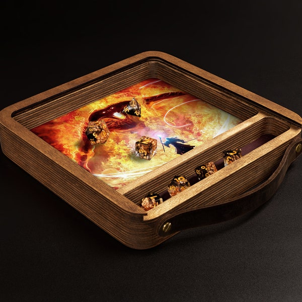 Led Dnd Rolling Tray - Etsy