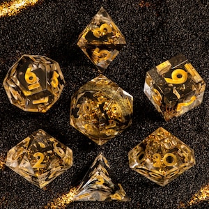 Dice Set, LOTR, Sauron Dice, Lord of the Rings, Dungeons and Dragons ...
