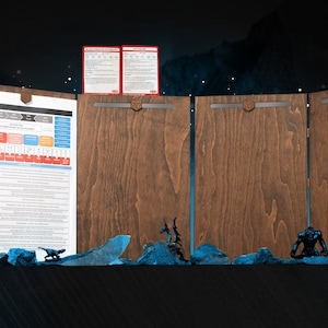DM Board Dungeon Master Screen DM Screen DND Dungeons and - Etsy