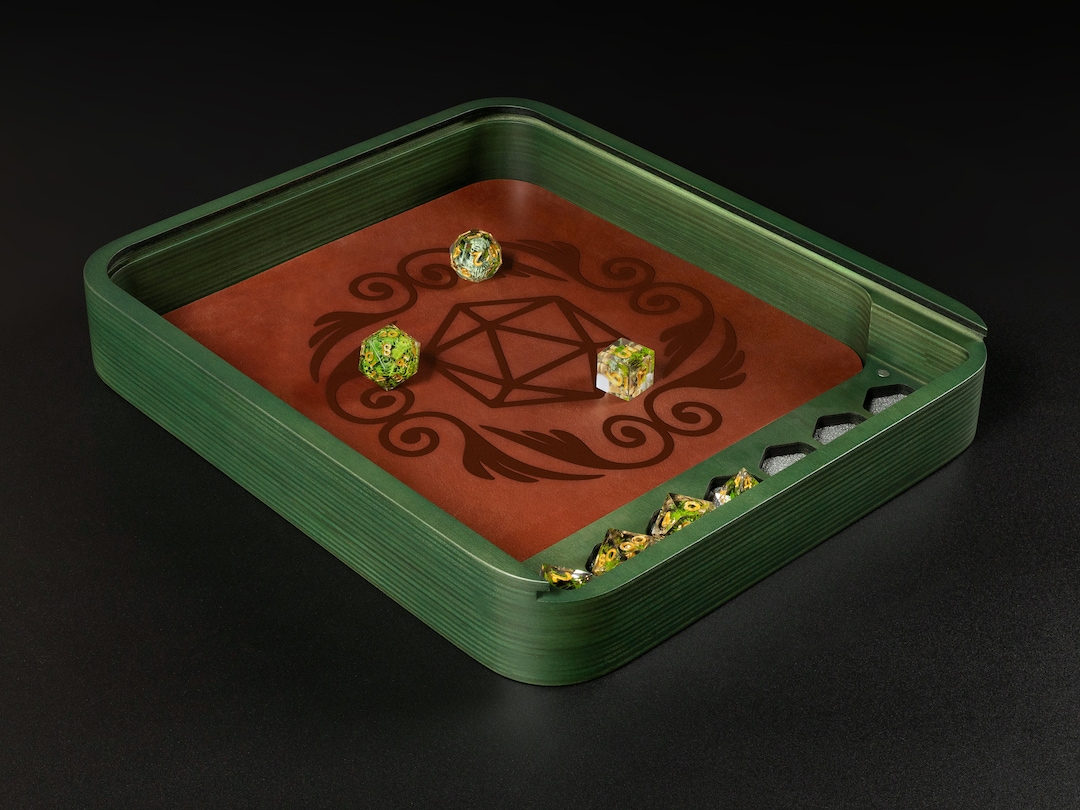 Personalized Tray, Rolling Tray, Dice Tray, Dungeons and Dragons ...