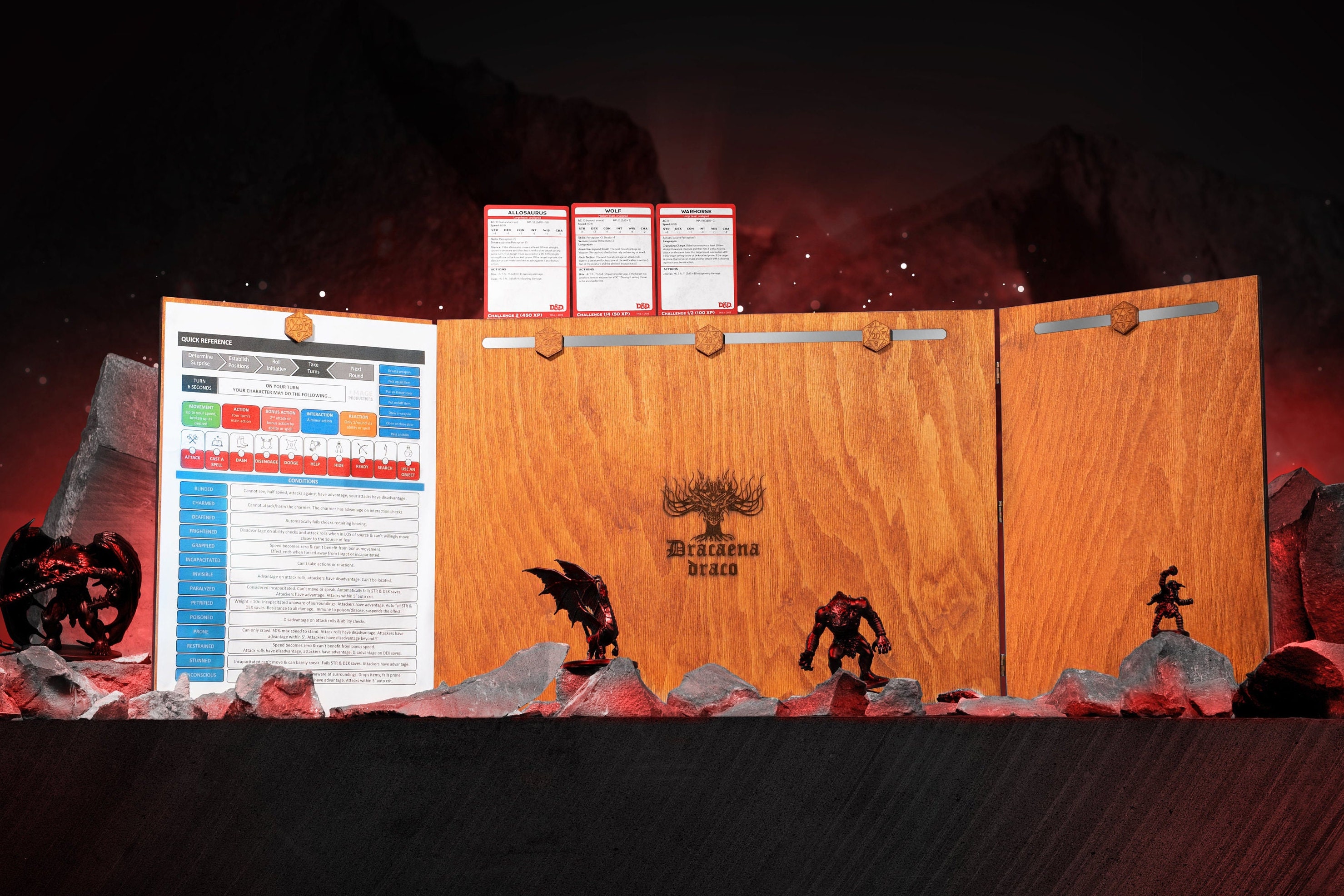 Personalized Dungeon Master Screen Dungeons and Dragons DM - Etsy Australia