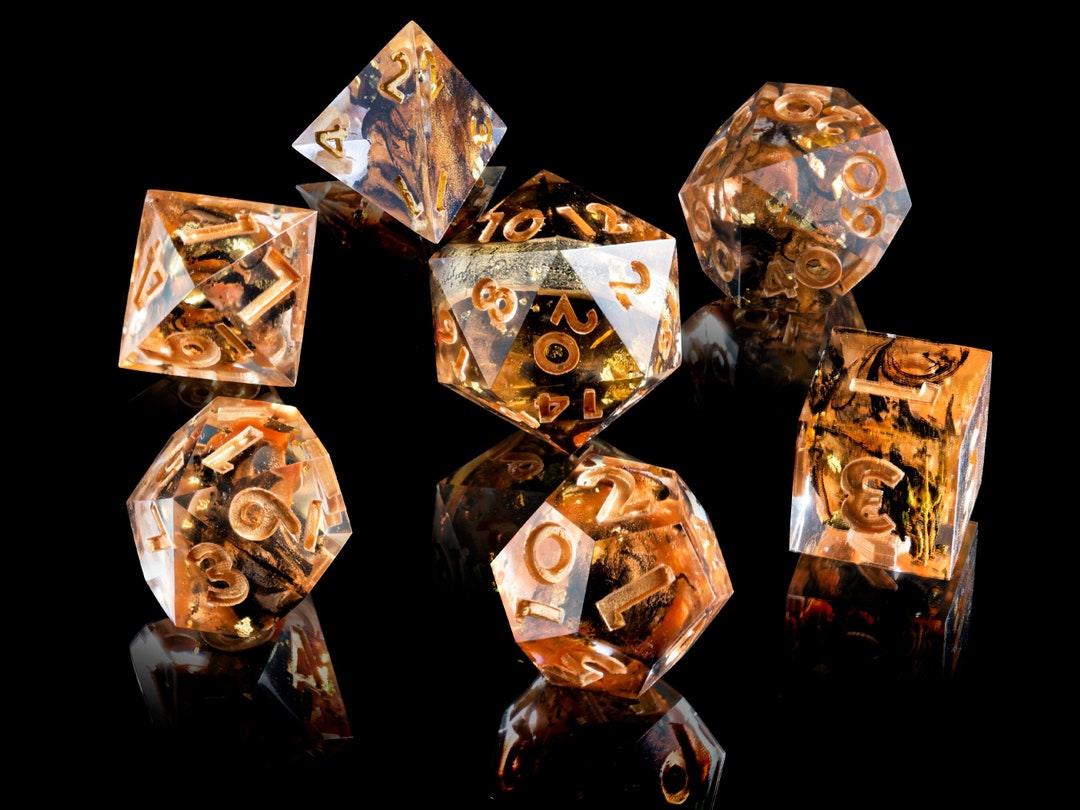 Dice Set, LOTR, Sauron Dice, Lord of the Rings, Dungeons and Dragons ...