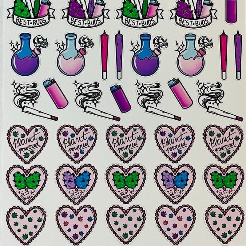 Weed Stickers - Etsy
