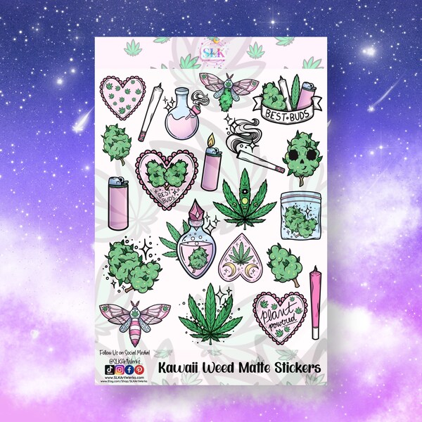Weed Stickers - Etsy