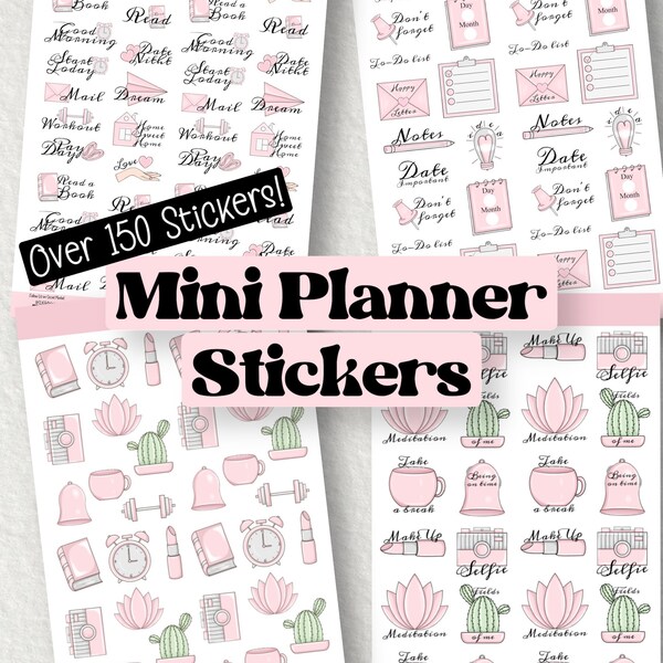 Cute Planner Stickers - Etsy